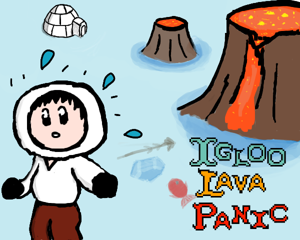 Igloos lava & Panic! by Axodo