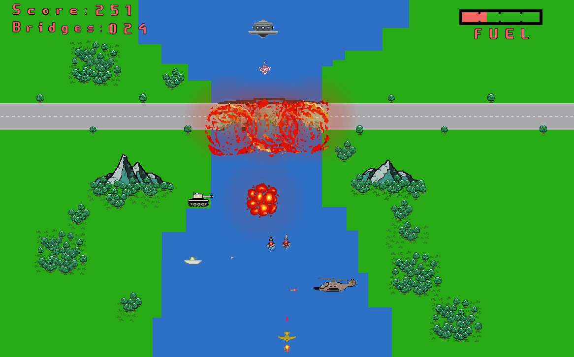 River Pixel Shooter Demo01 by 2nd best games