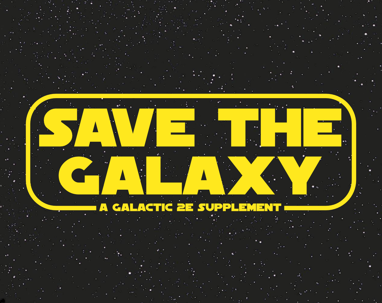 Save the Galaxy: A Plot Guide for Galactic 2e by Randy Lubin