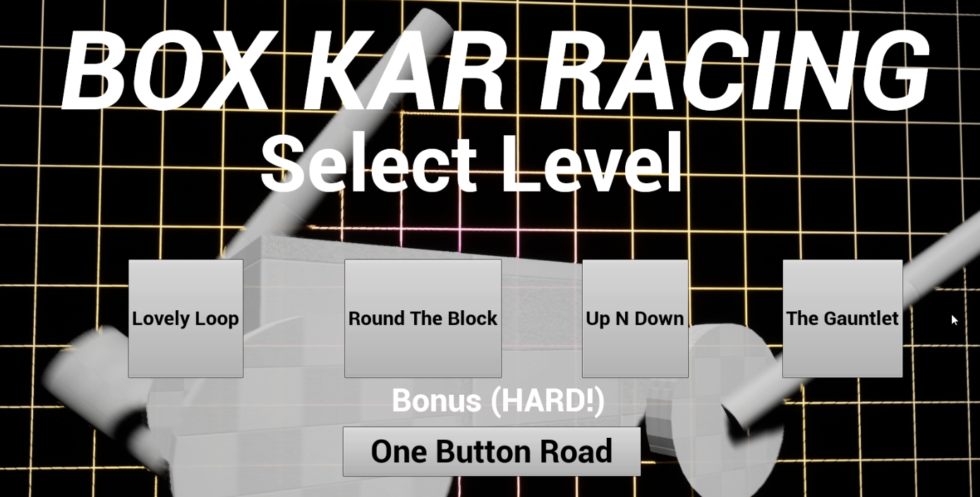 BOX KAR RACING by Cluckmyster for 'So Bad it's Good' Jam 2021 - itch.io
