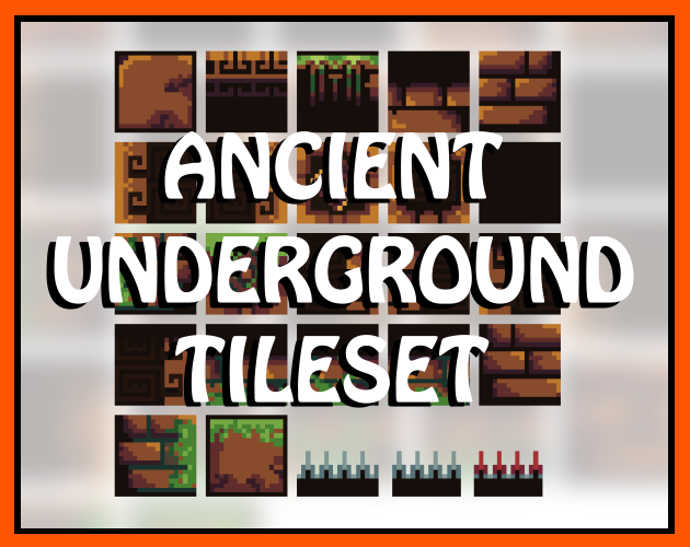 Ancient Underground Tileset by LsD_Gaming