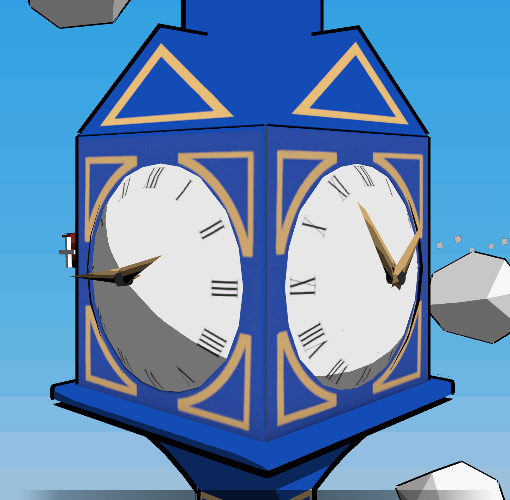 The Blue Clock Drop by Thomas Worrell