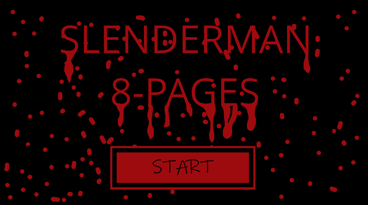 Slenderman 8-Pages (remake) by McDrizzles17