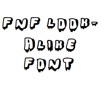 FNF Look-alike Font by STAN Studios