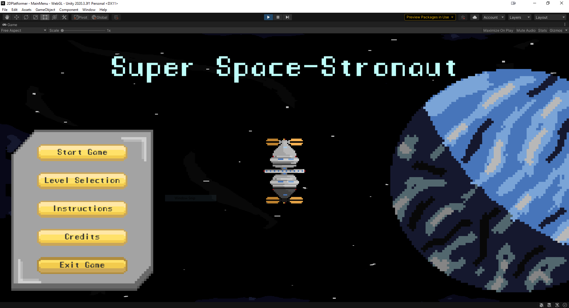 2D Super Platformer by JAZWii