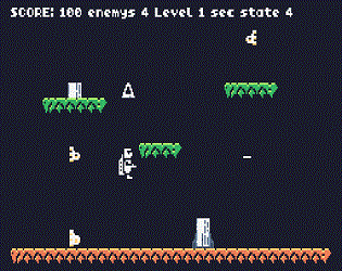 PACJET - TIC-80 Remake of ZX Spectrum classic JETPAC by 191brian