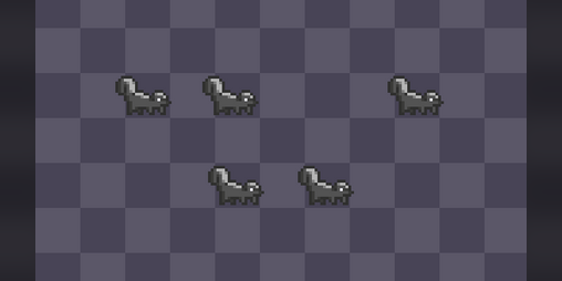2D Pixel Art Skunk Sprites by Elthen's Pixel Art Shop
