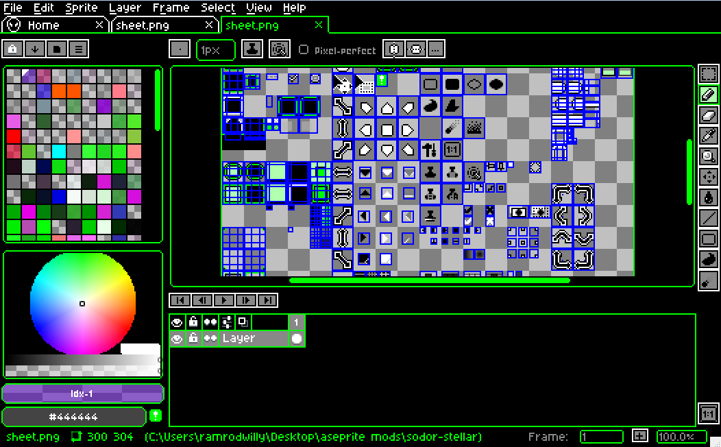 SodorArt Stellar Theme (1.1) for Aseprite by ramrodwilly