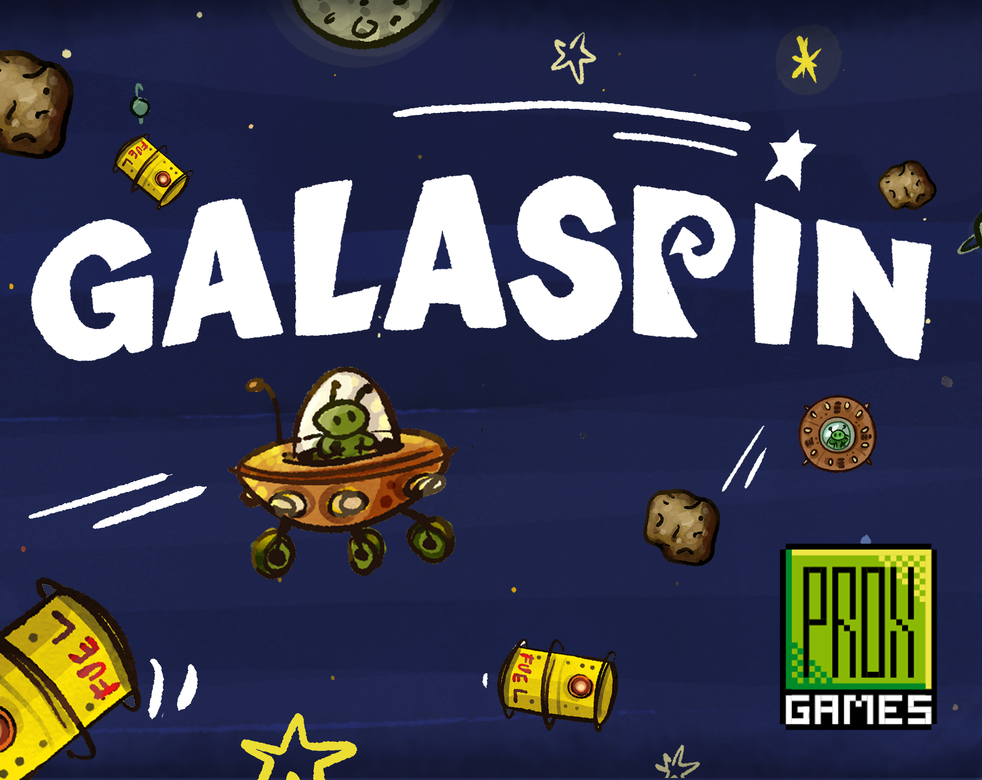 Galaspin - Space survival by PROX games for GAME LAB - itch.io