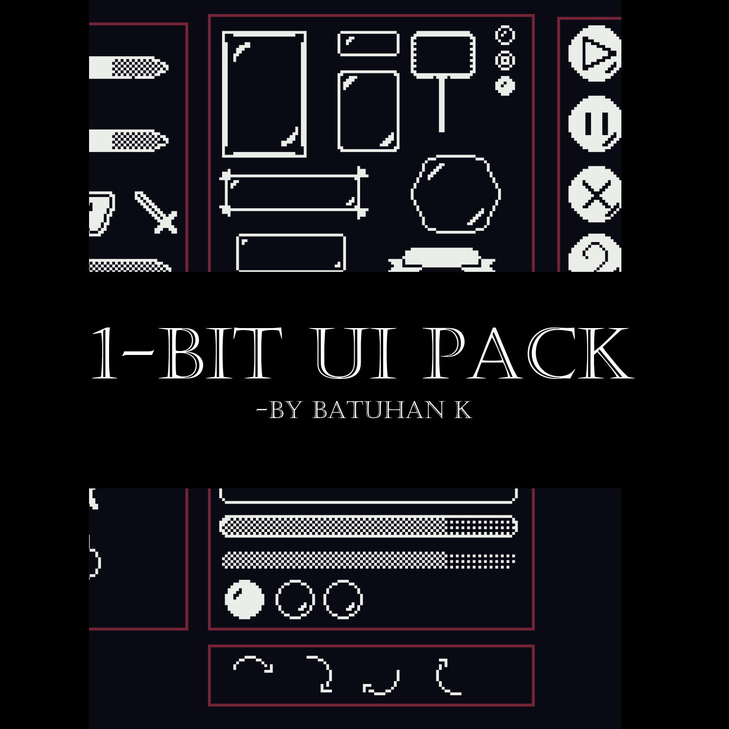1-Bit Game UI Pack by Batuhan