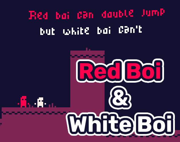 Red Boi and White Boi by DevNugget for GMTK Game Jam 2021 - itch.io