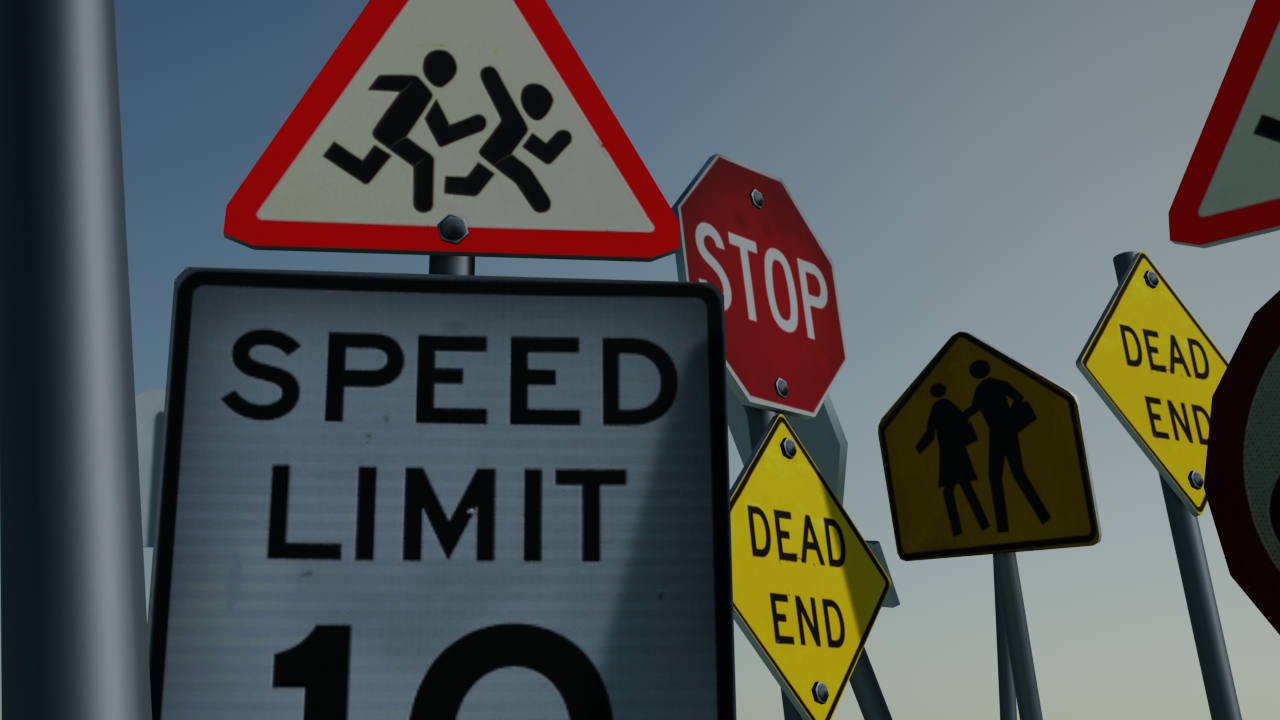 Street Sign Pack by loafbrr