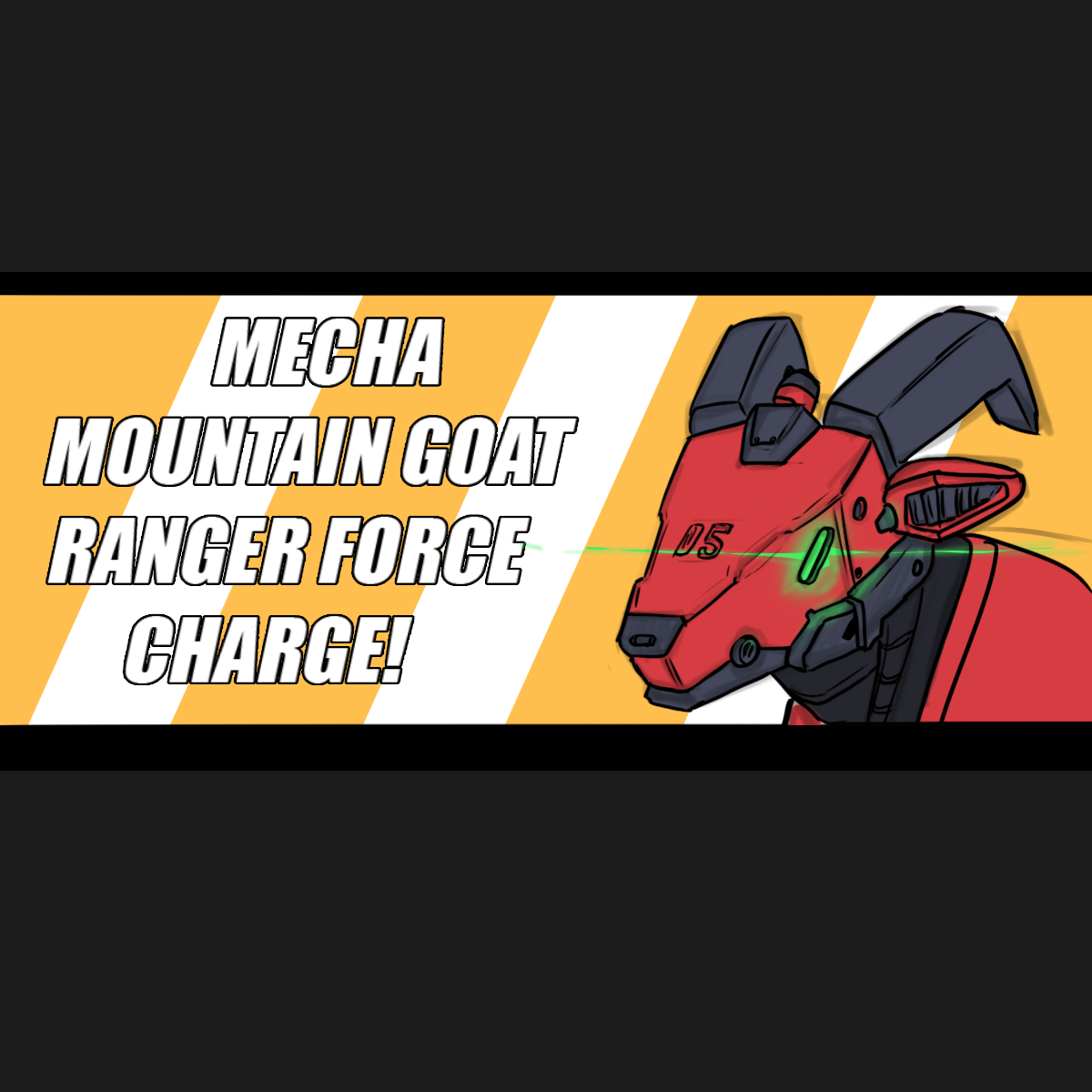 Mecha Mountain Goat Ranger Force Charge! by PirateGoat05 for GMTK Game ...