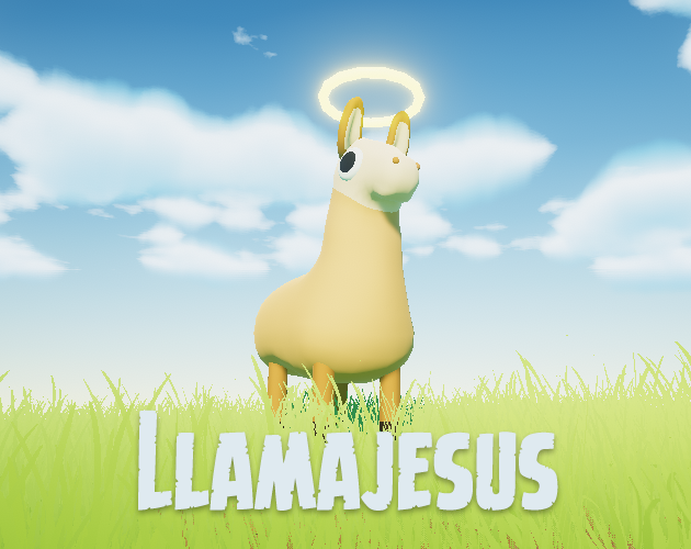 Llamajesus by bloodvortex