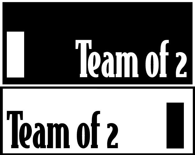 Team of 2 by KeithWilkinson for GMTK Game Jam 2021 - itch.io