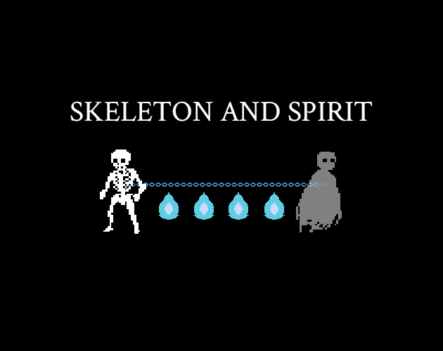 Skeleton and Spirit by drawander