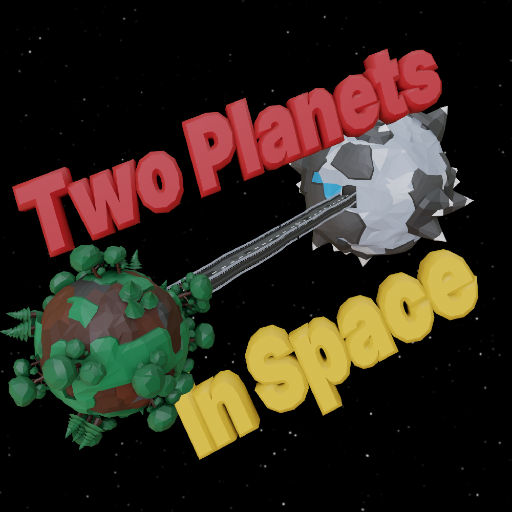 Two planets in space (GMTK 2021) by GrafEnters, makeitcrazy, ZatoSvojo