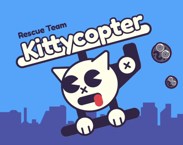 Kittycopter Rescue Team by shadowsora, Bluchu