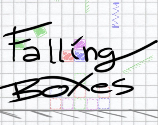 Falling boxes by auburus
