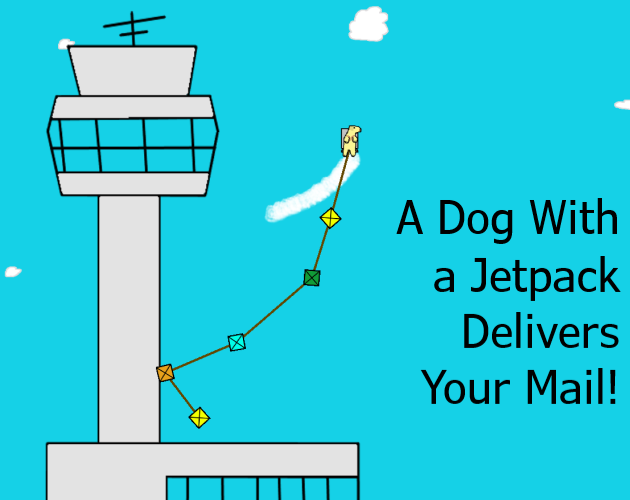 A Dog With A Jetpack Delivers Your Mail by Owen for GMTK Game Jam 2021 ...