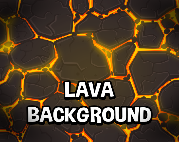 Lava background by Robert Brooks - gamedeveloperstudio.com