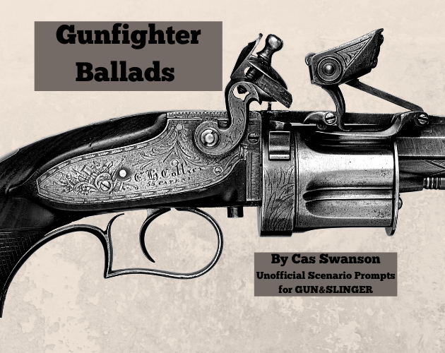 Gunfighter Ballads by Cas Swanson
