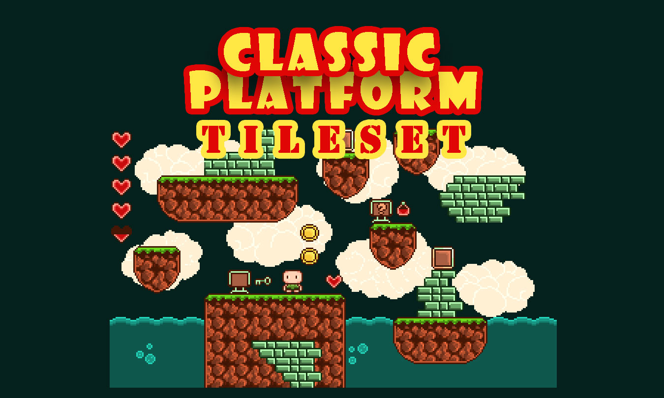 Classic Platform Tileset by urulla2085