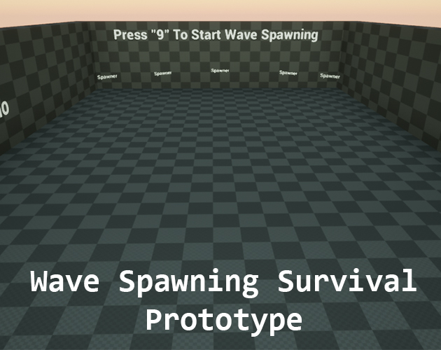 UE4 Wave Spawning System (Survival Prototype) by Liam Davies