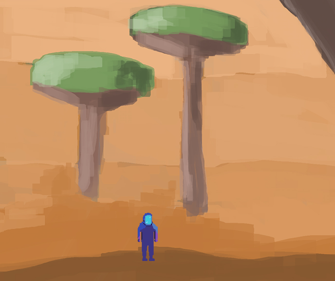 Play in browser - The Alien/The Spaceman by Kyle_D