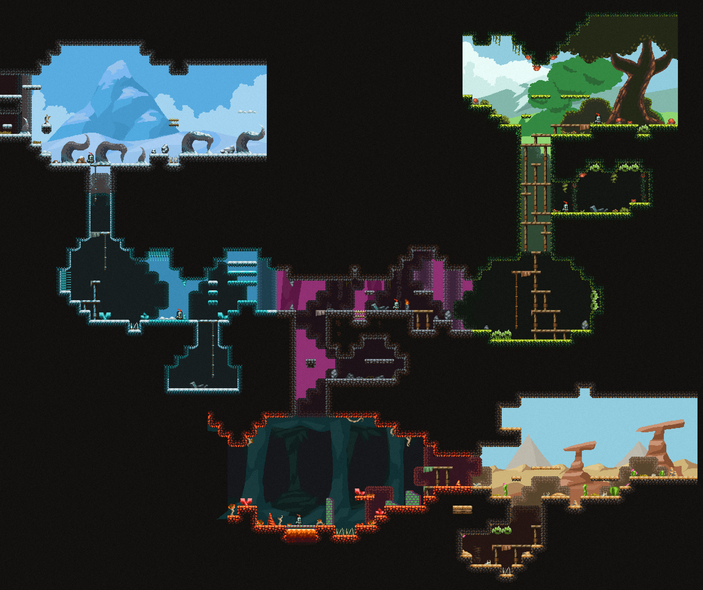 Pixel art asset pack - Platformer by andr.art - itch.io