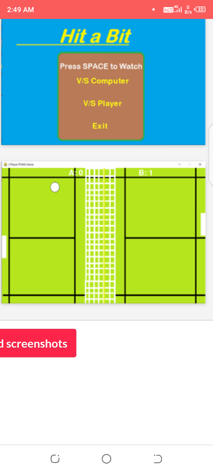 Hit A Bit Ball Game by AYG Games