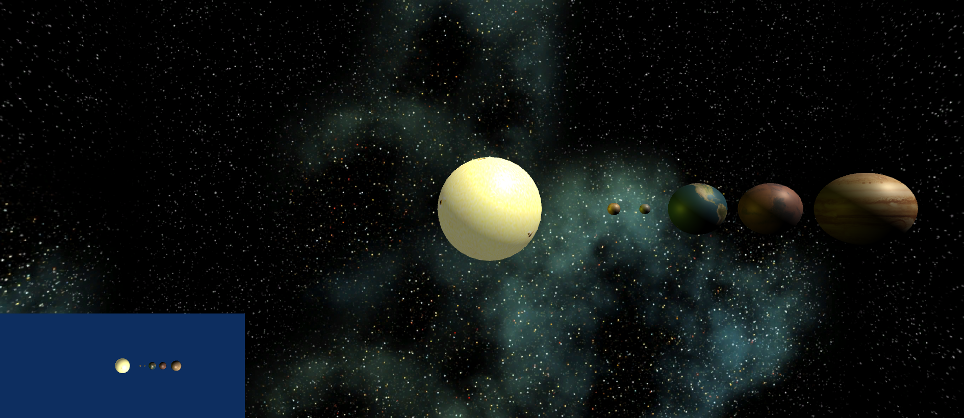 SolarSystem Simulation by PyschoDeathGamers