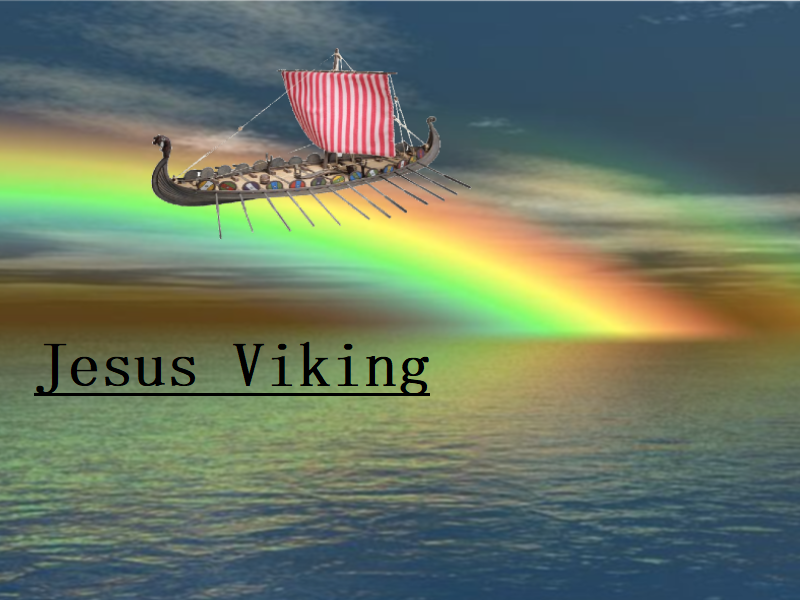 Jesus Viking by MVTT3X and co