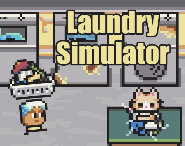 Laundry Simulator by Patrice Metcalf-Putnam, influffity