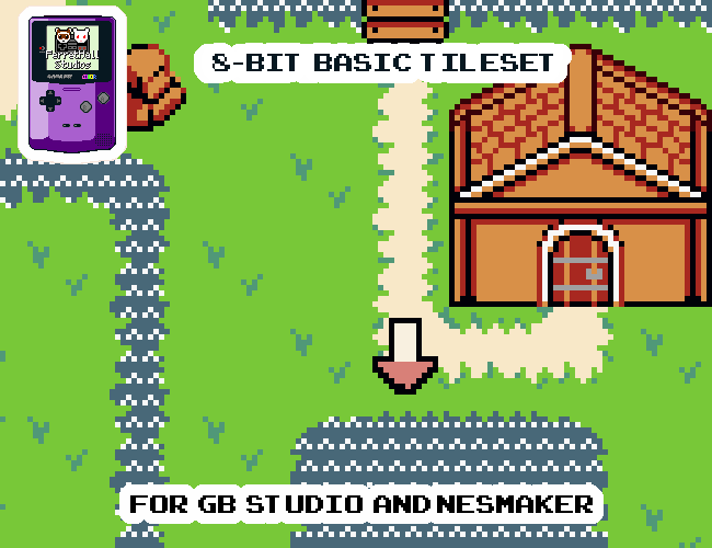NEW! FREE FerretHall 8-Bit Basic Tileset Uploaded! - FerretHall Studios ...