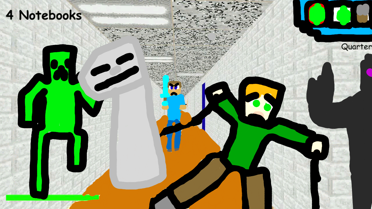 Steve's Basics in Creepers and Diamonds Full Game by ROSS'S SUMMER SESSIONS