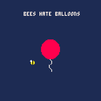 Bees Hate Balloons by Mauvegrover