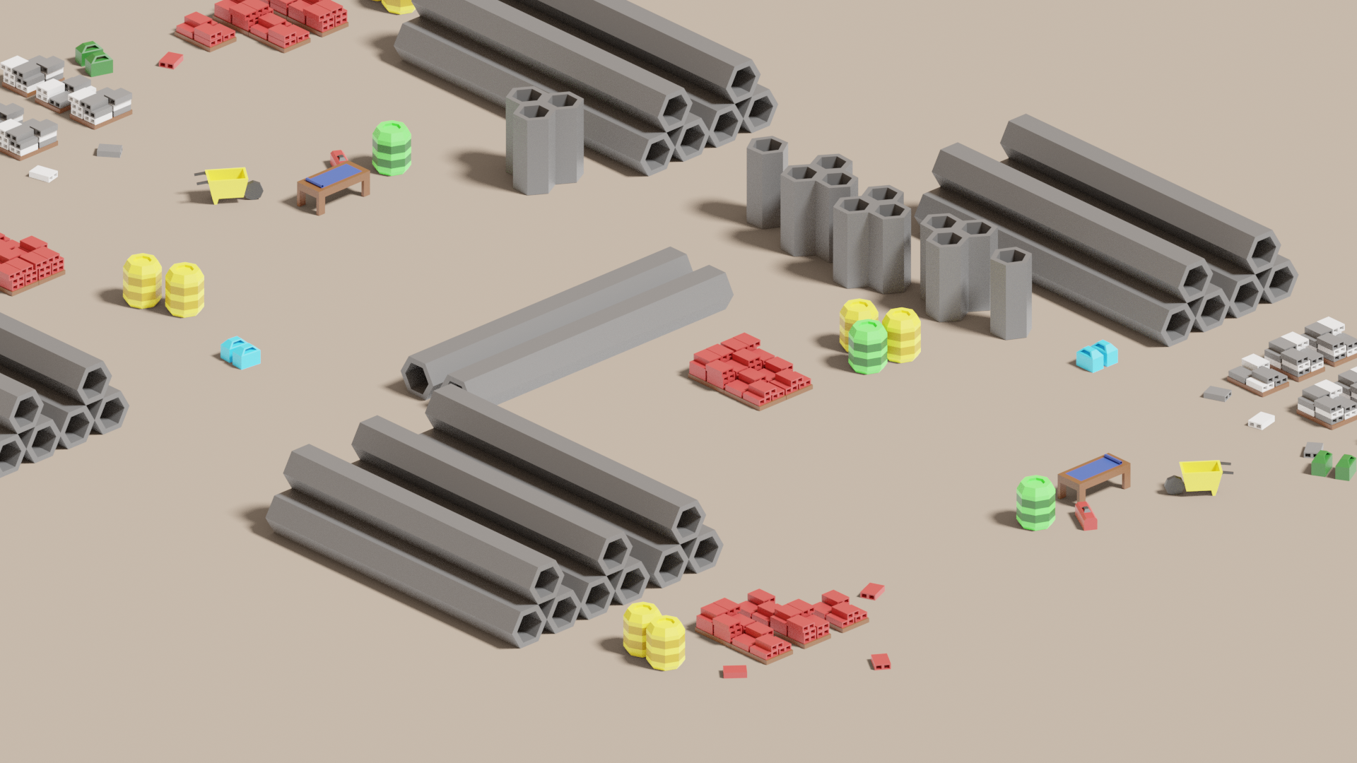 Construction Site Pack by Hexagon