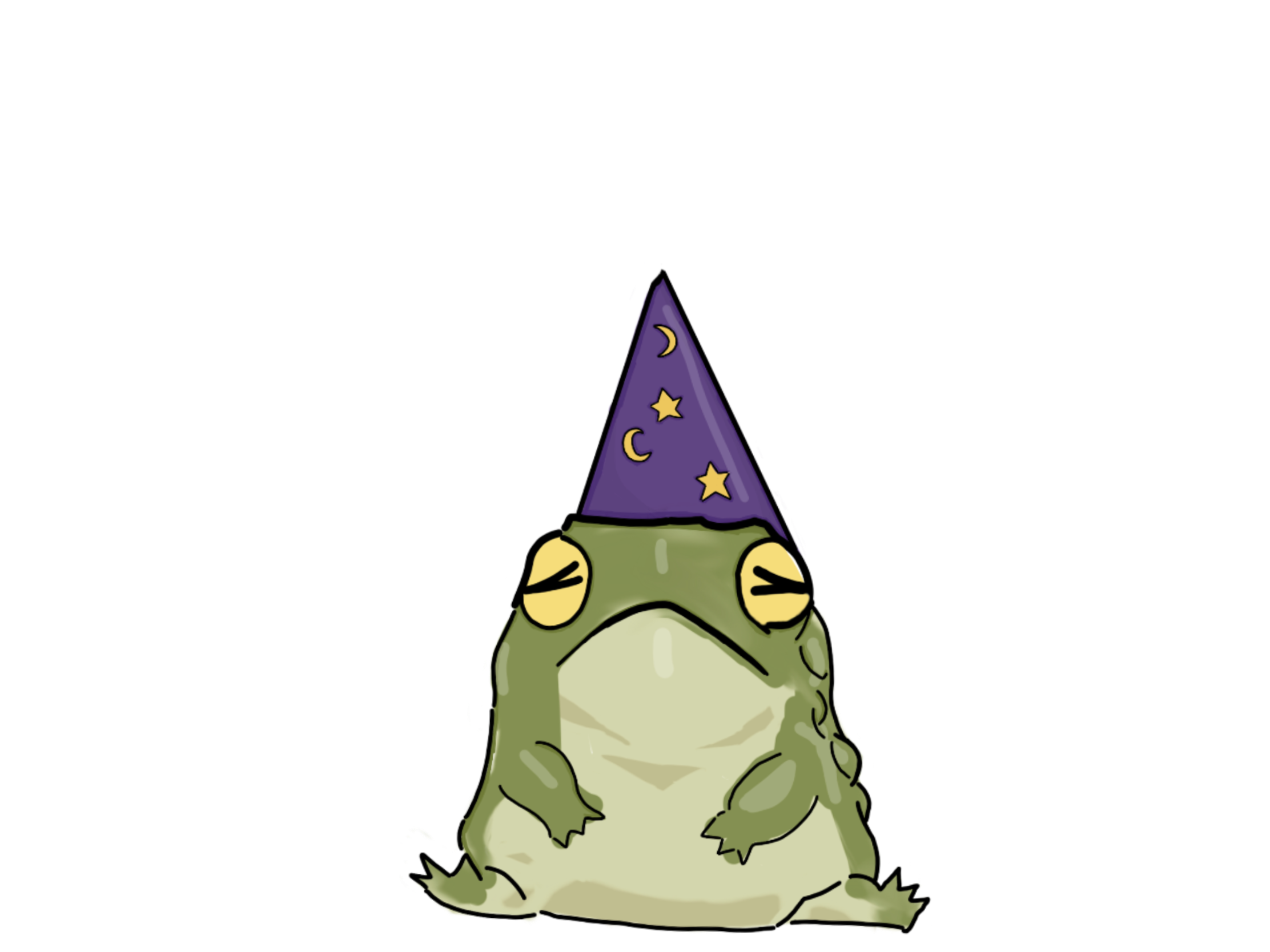 The Frog Wizard's Castle by Rachel Heleva