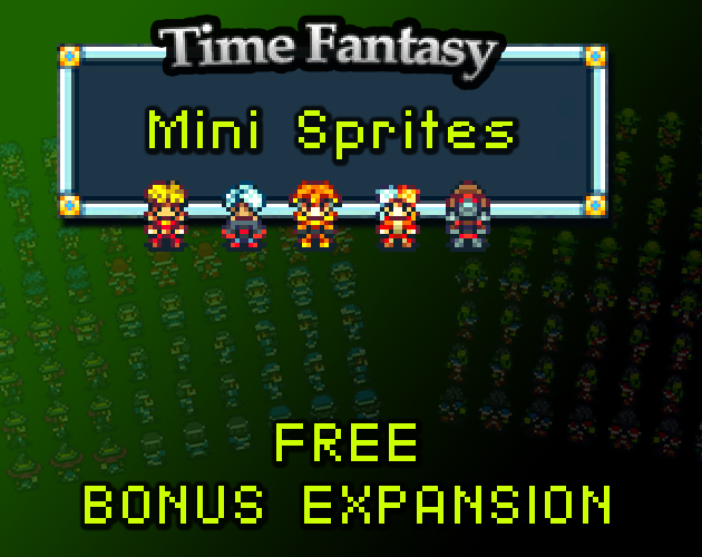 Time Fantasy Expansion - Mini Sprites by finalbossblues