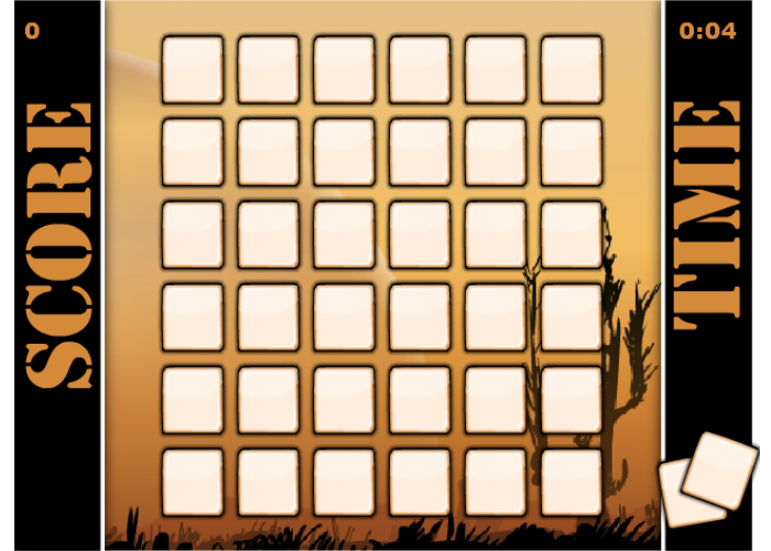 Memory Matching game AS3 (2008) by Stu's Games