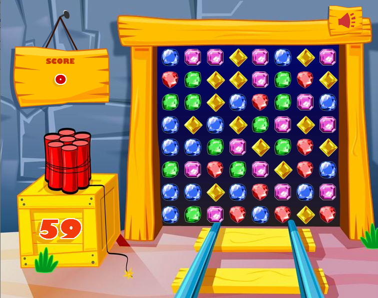 Gem Miner (2013) by Stu's Games