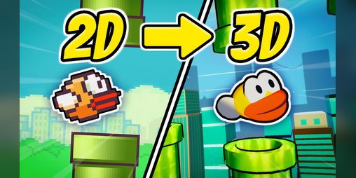 Flappy Bird 3D by JasperDev