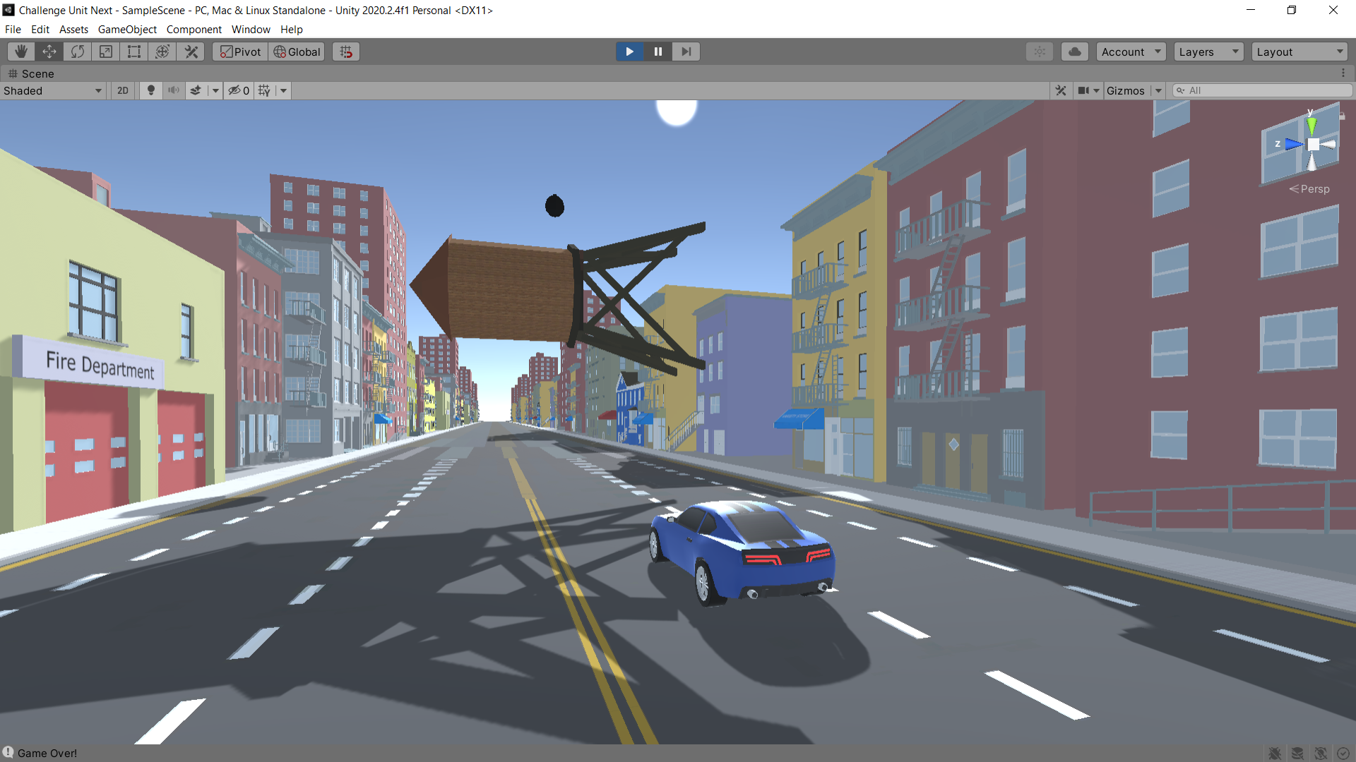 Falling Object by batubara
