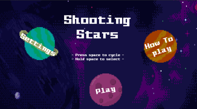 Shooting Stars by Turtlemouse28, Tigerex64 for Boundless Game Jam - itch.io