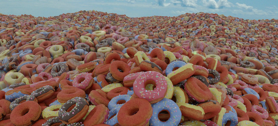 Donuts texture by sugaeee