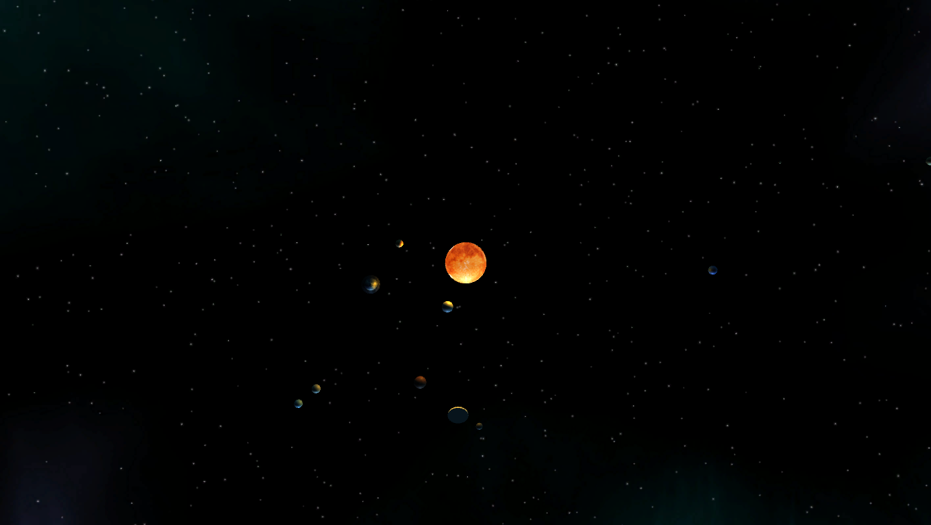 Solar System Simulator by Guillermina Manzano Games