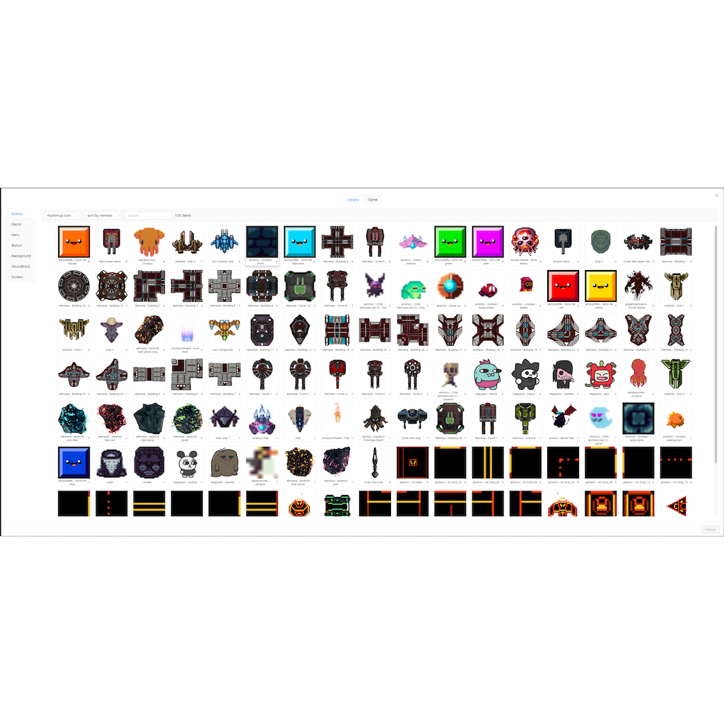 boss and mini boss can now be edited - myshmup.com - online shmup ...