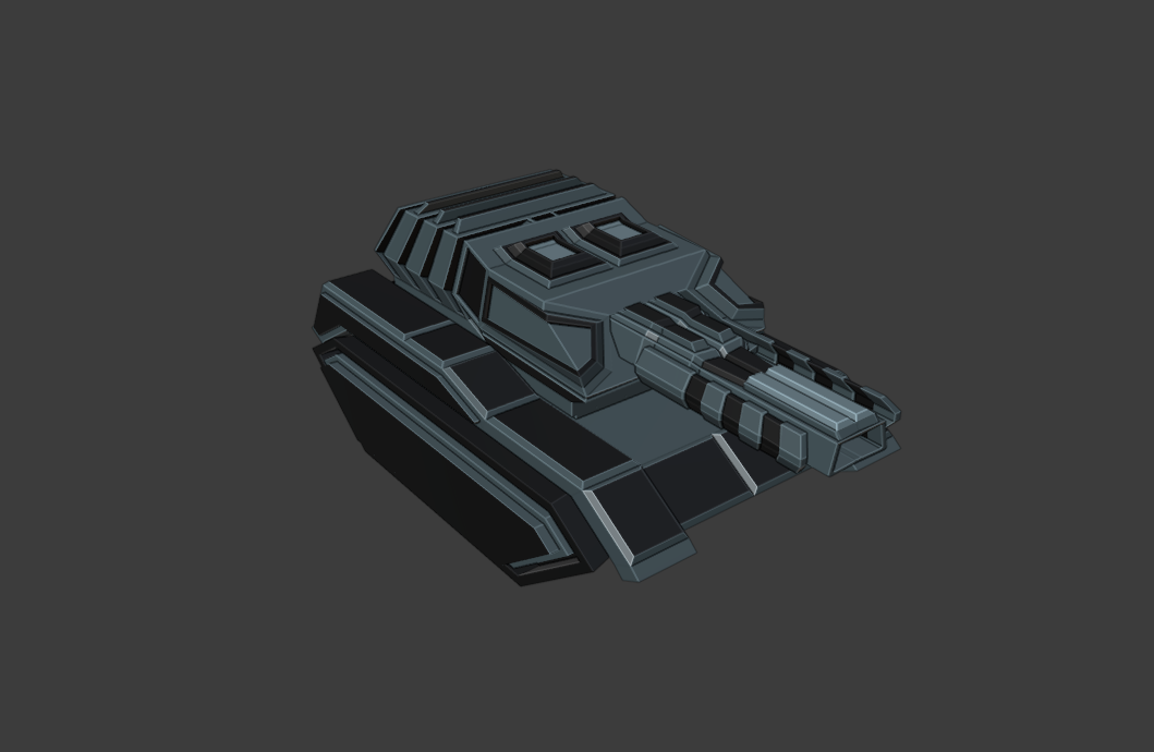 Lowpoly Tank by Zayn