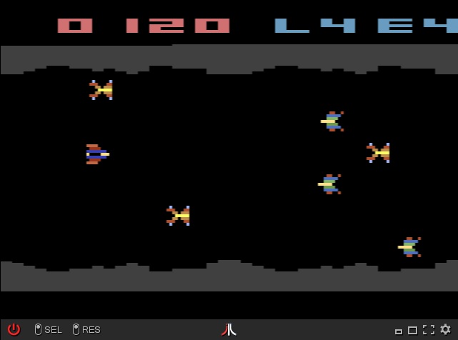 Spaceship Atari 2600 by kamaleon70